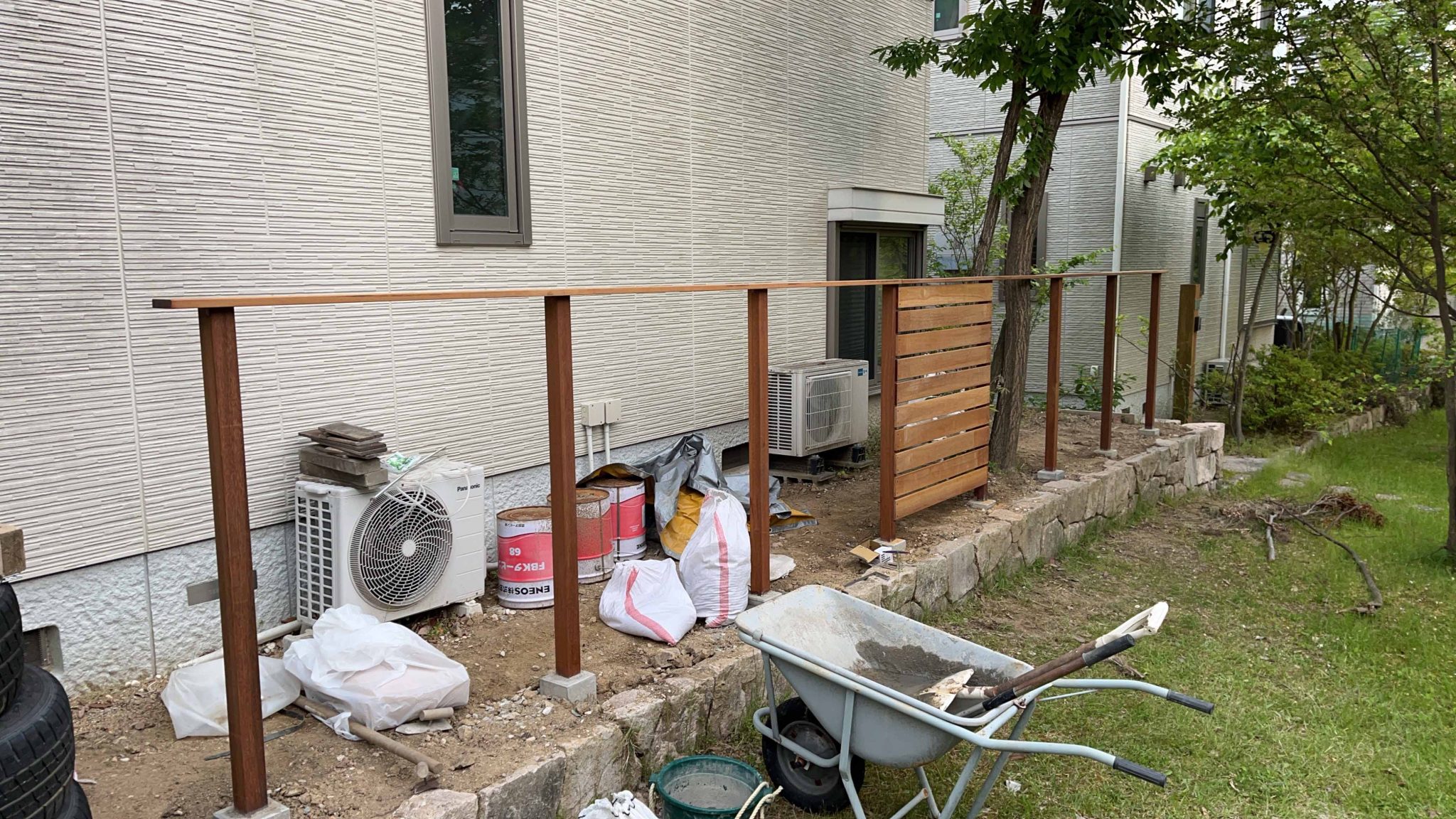 【お客様事例】ウッドフェンス | ウッドデッキ材通販サイトmock re: