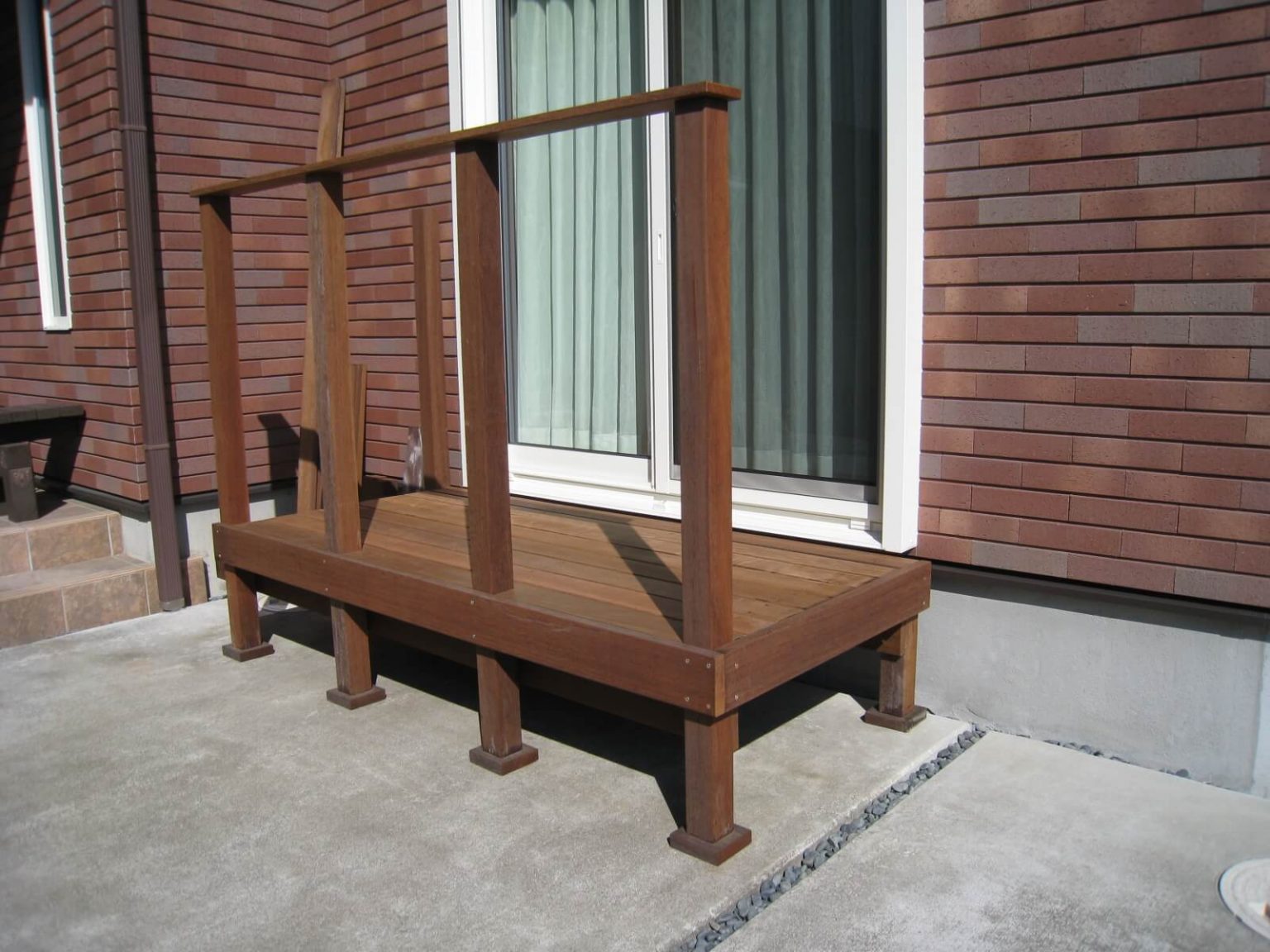 【お客様事例】ウッドデッキ | ウッドデッキ材通販サイトmock re: